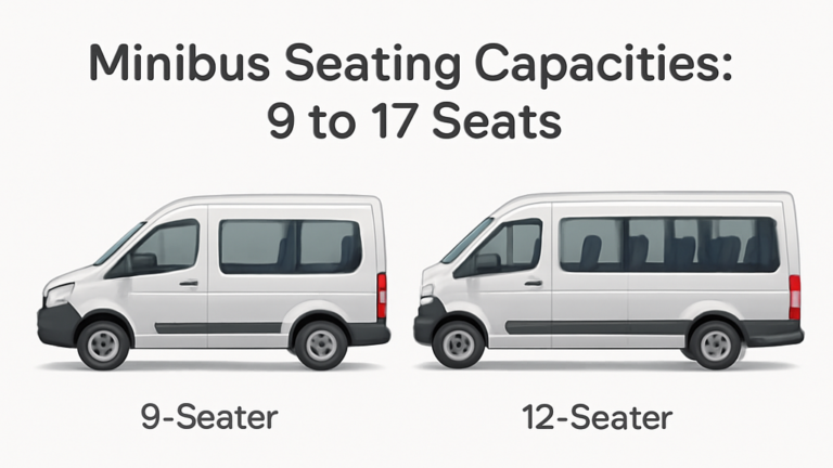 How Many Seats Does a Minibus Have? Minibus Seating Guide
